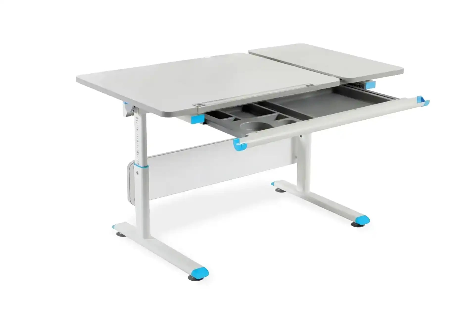 Vega Basic Desk - White / Blue